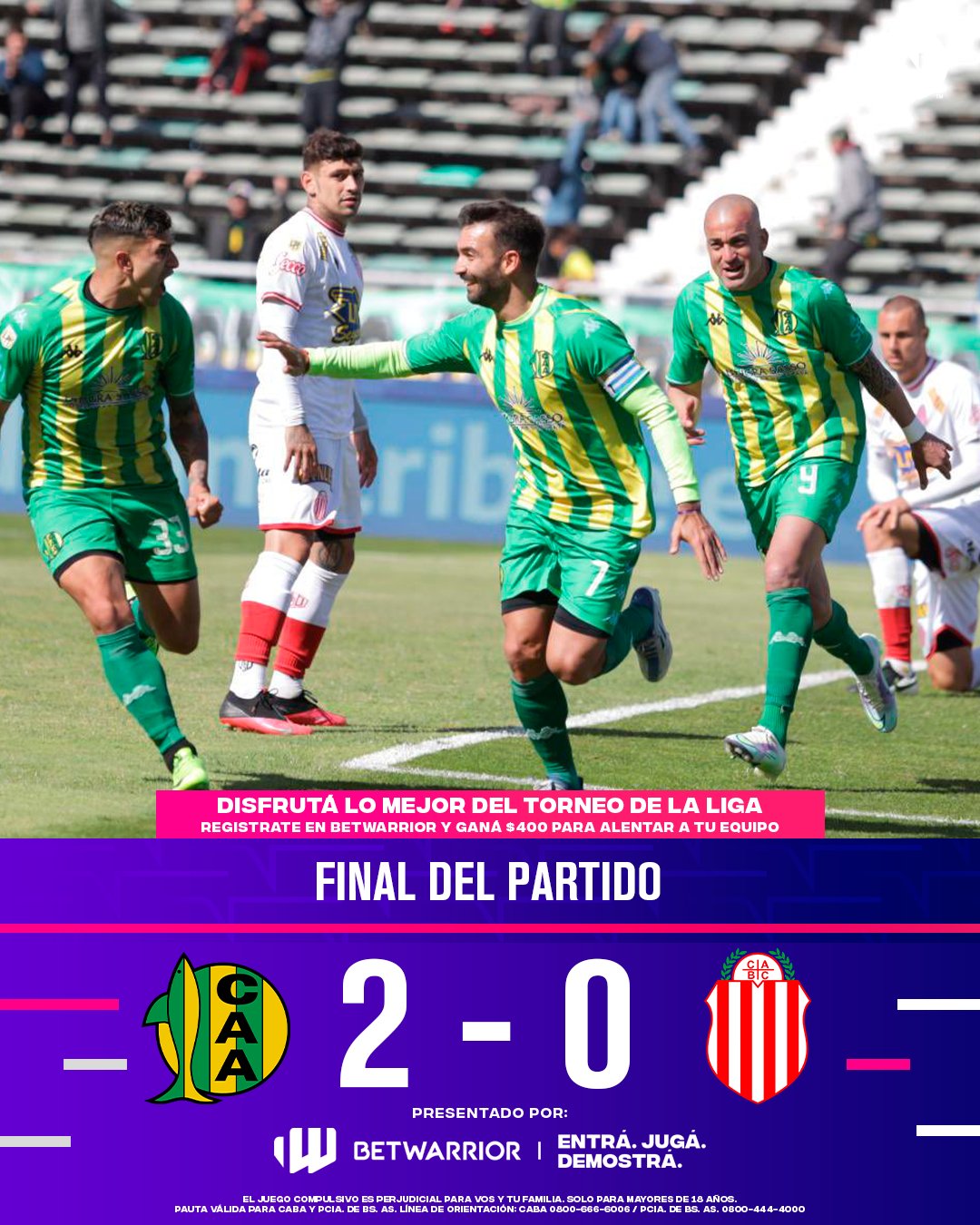 Tnt Sports Argentina On Twitter GanÓ El TiburÓn 🟢🟡 Aldosivi Sueña Con