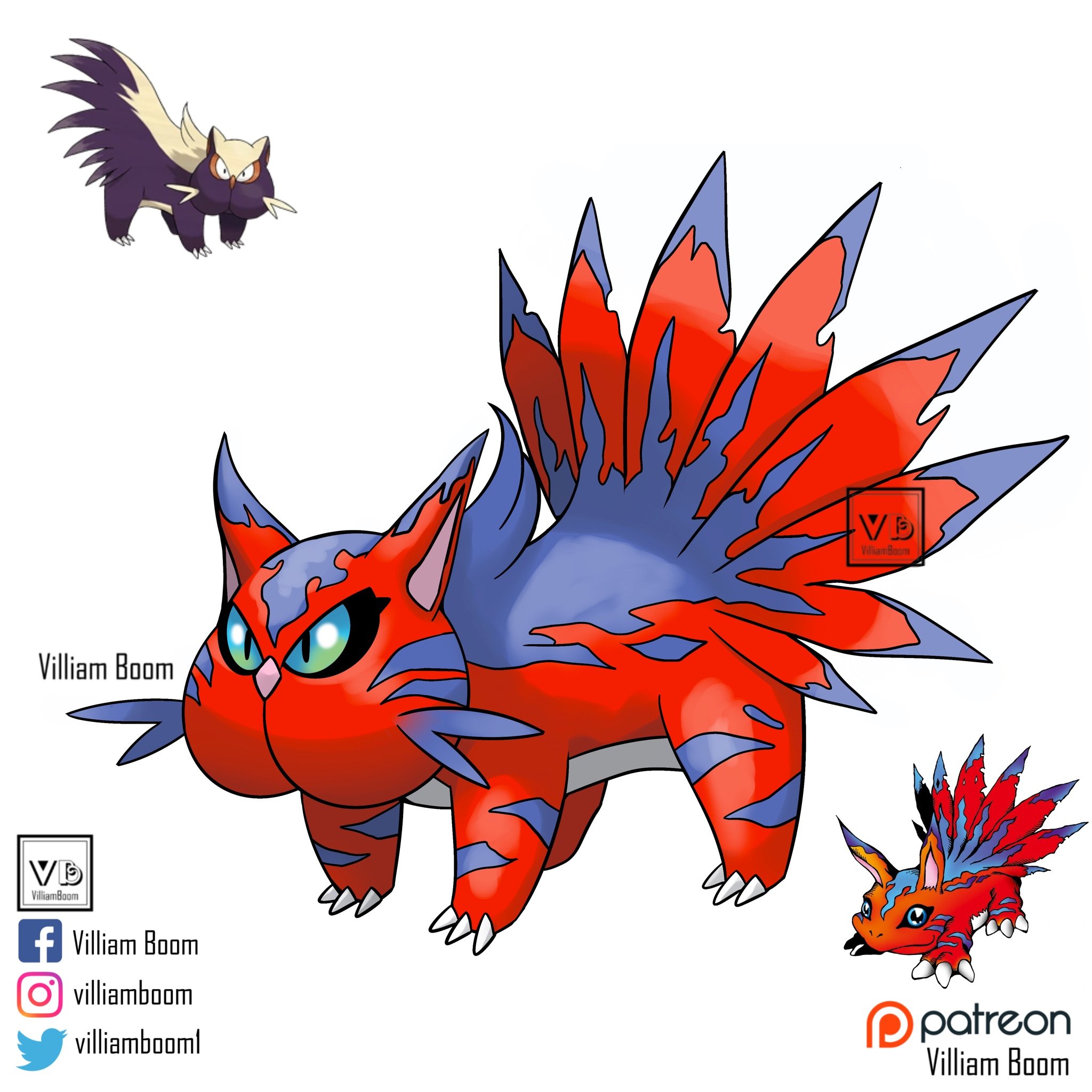 Elecmon Evolution Line Child Level Complete (until Ultimate) Split