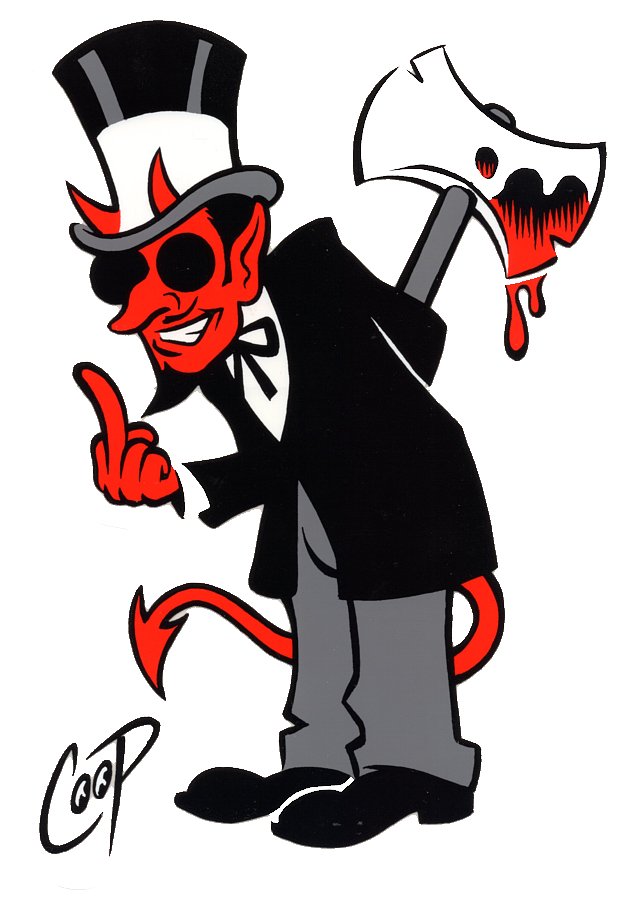 Sexy Pinup Stickers On Twitter Sexypinupstickers Devil Stickers Coop Decals 💥 Click Here