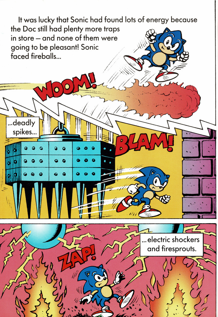 Sonic The Wereblog On Twitter Rt Gameartarchive Woom Blam Zap