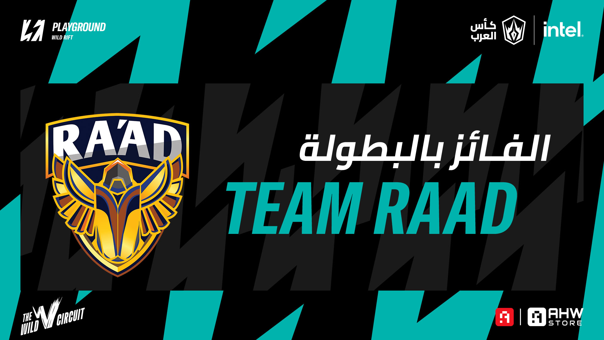 Arabhardware - عرب هاردوير on Twitter: "🚨رسمياً: فريق @TEAMRAAD هو بطل الموسم الثاني من ...
