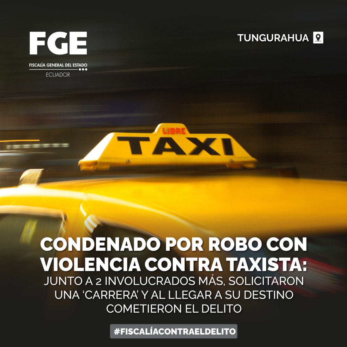 Fiscalía Ecuador On Twitter AtenciÓn Tungurahua Fue Aprehendido