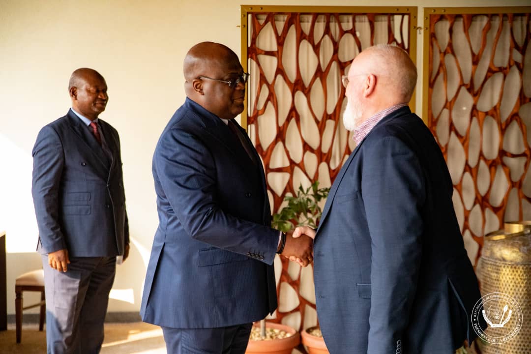 Présidence RDC 🇨🇩 on Twitter: "RDC_Diplomatie #PreCOP27RDC I 04.10.2022 #Kinshasa Le Président ...