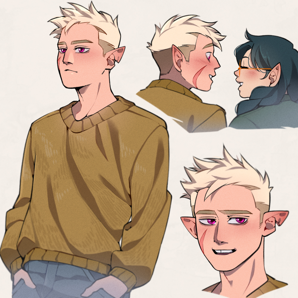 OmyChan COMMISSIONS CLOSED on Twitter: "Hunter and his new style #Huntertoh #winter #huntlow # ...