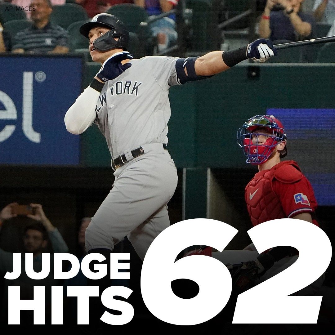 Eyewitness News on Twitter: "JUDGE IS KING! Aaron Judge etched his name into baseball history ...