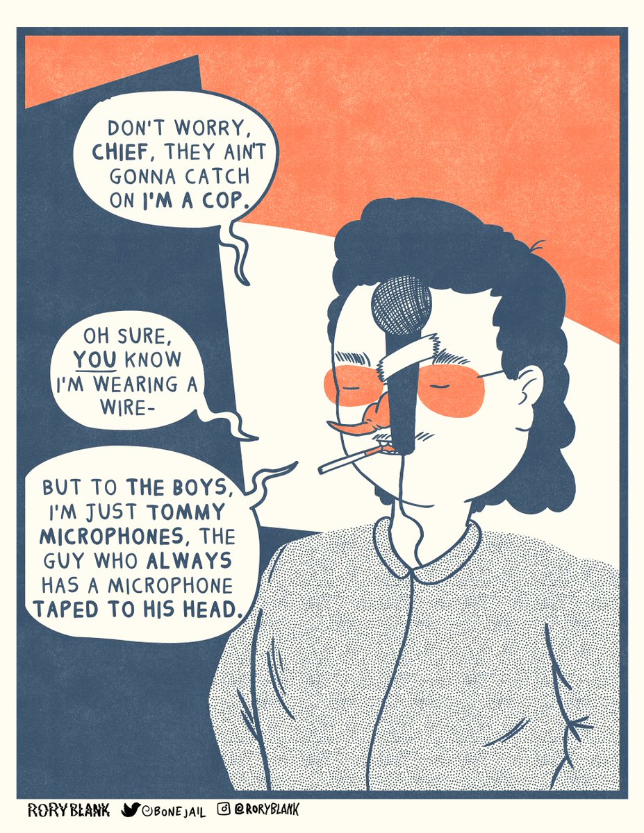 「wearing a wire 」Rory Blank (on vacation)の漫画