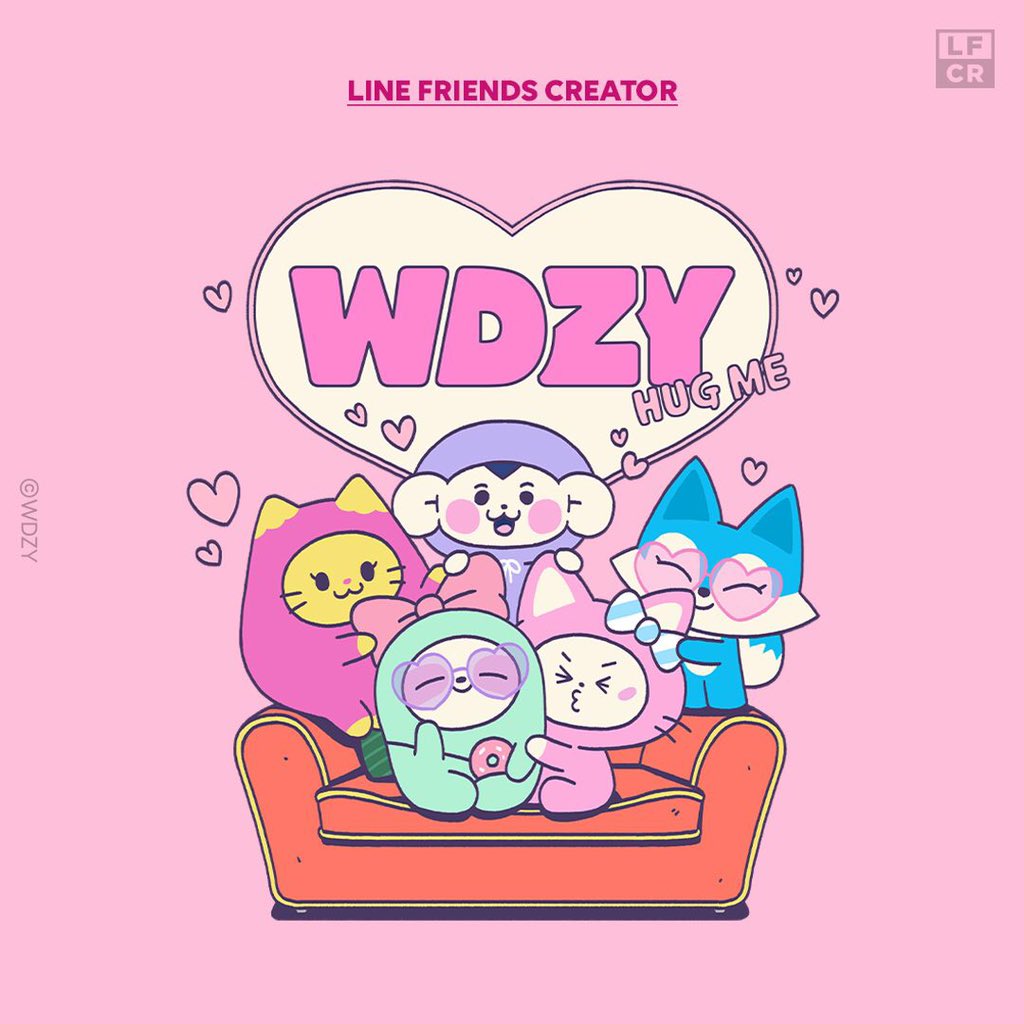 WDZY on Twitter: "믿지! 즐길 준비 되어 윗지? 내가 만드는 나만의 굿즈! LINE FRIENDS CREATOR WDZY의 모든 테마! 모든 아이템에 20% ...