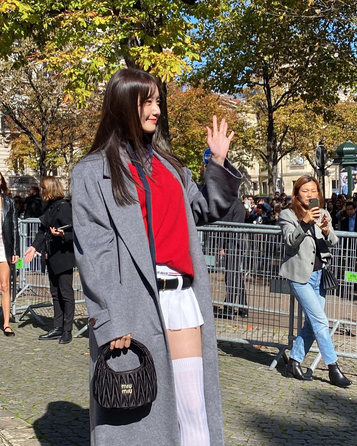 Mystarmyangel on Twitter: "221004 YoonA - Miu Miu SS23 fashion show at Paris Fashion Week cr ...