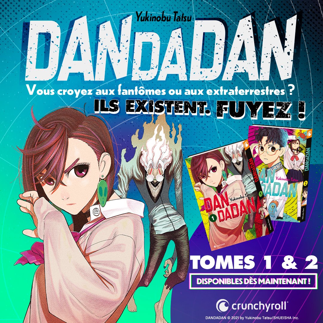 Kazé on Twitter: "C'EST LE JOUR J ! Les tomes 1 & 2 de Dandadan sont enfin disponibles ! 🔥🔥🔥"