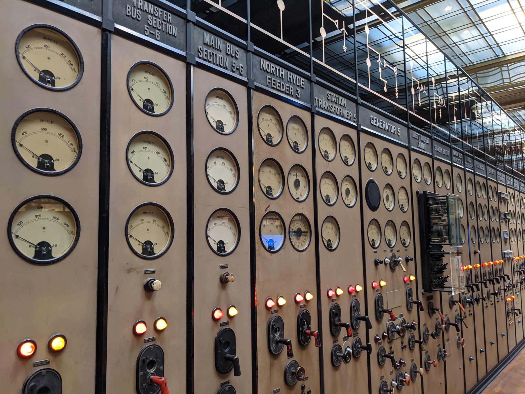 Battersea Power Station Control Room Battersea Power Station Reopens