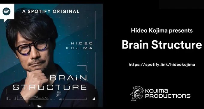 HIDEO_KOJIMA on Twitter: "#Spotify Podcast "Hideo Kojima presents Brain Structure" 📻 In the ...
