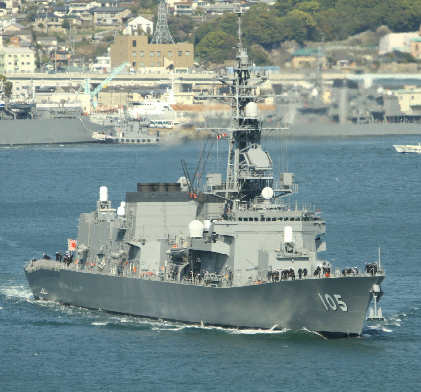 向後崎ラッパ男 on Twitter: "#105の日 護衛艦105いなづま DDG-105デューイ https://t.co/tNhiRQIhm0" / Twitter