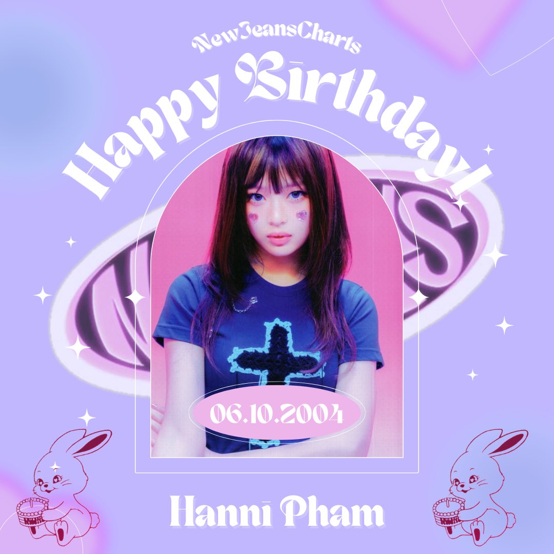 NEWJEANS Charts on Twitter: "Happy Birthday Hanni! Have an amazing day! 🐰💕 — Hype Boy (Hanni ...
