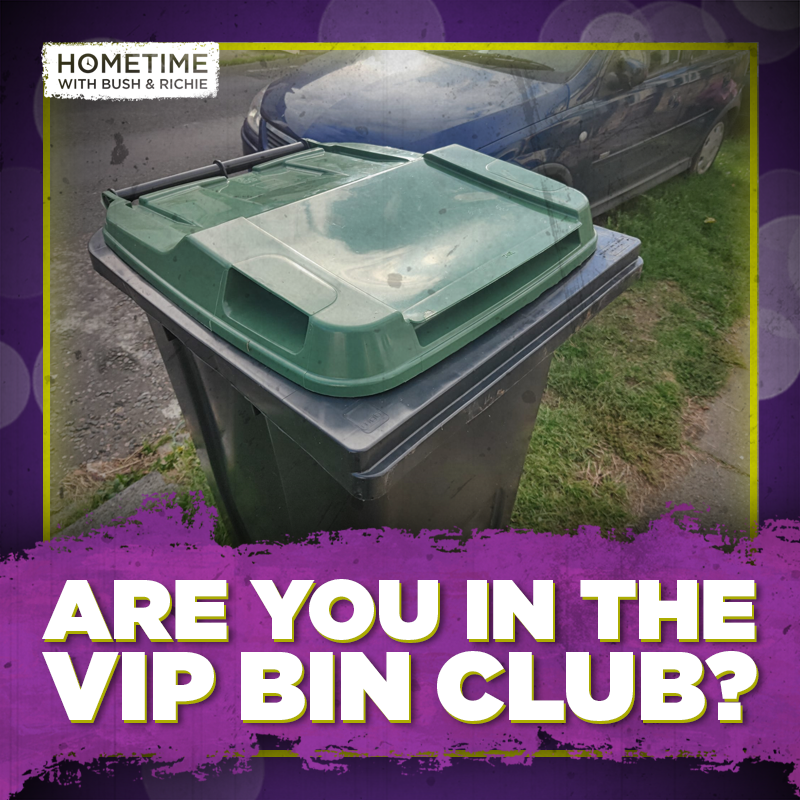Absolute Radio on Twitter: "Bush has got himself a fancy new wheelie bin to get rid of garden ...
