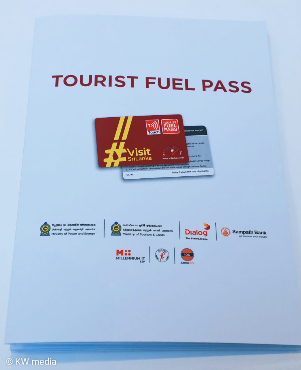Kanchana Wijesekera on Twitter: "1) Tourist Fuel Pass, Pre Paid Card system was launched today ...