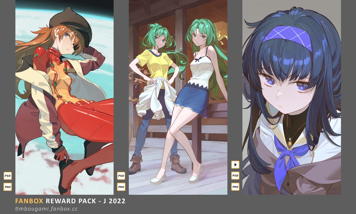 hks on Twitter: "New Fanbox update! Thank you for your support 🙇‍♂️ https://timbougami.fanbox.cc"