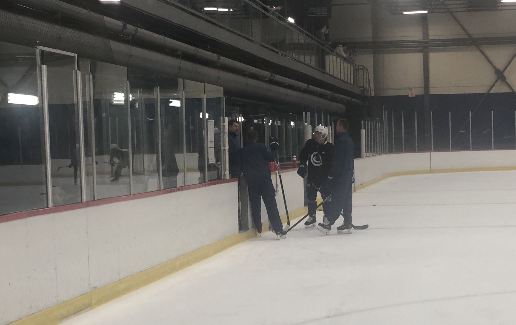 Patrick Johnston on Twitter: "Jack Rathbone getting some choice advice from some notable ...