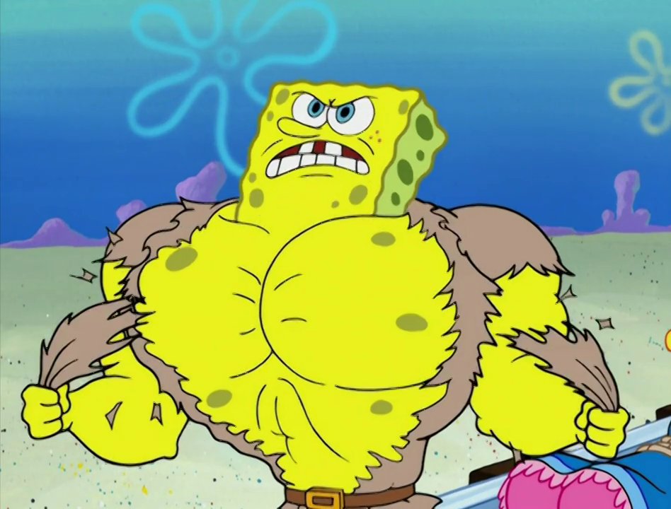 Spongebob Strong