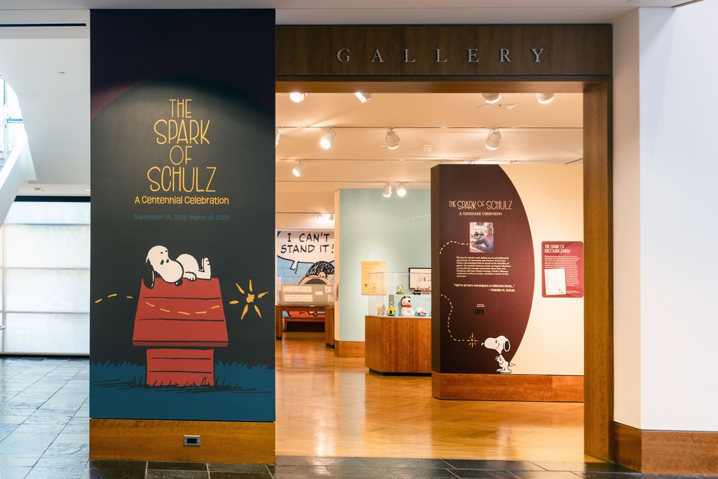 Charles M. Schulz Museum on Twitter: "📣 New Exhibition! "The Spark of Schulz: A Centennial ...