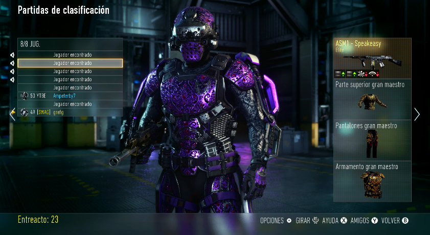Advanced Warfare Customization