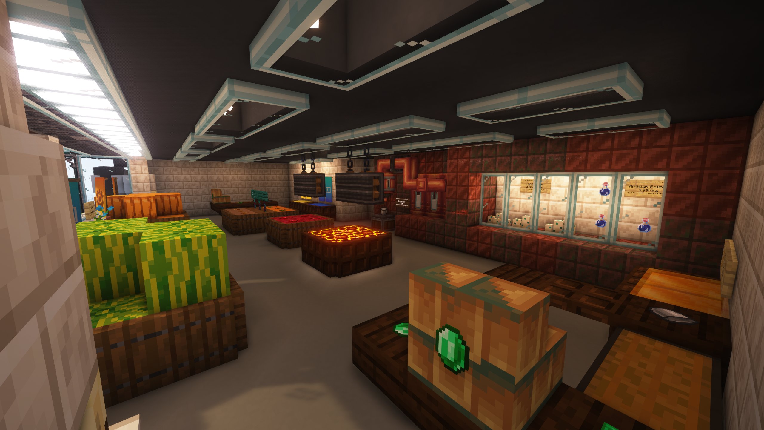 Minecraft Grocery Store