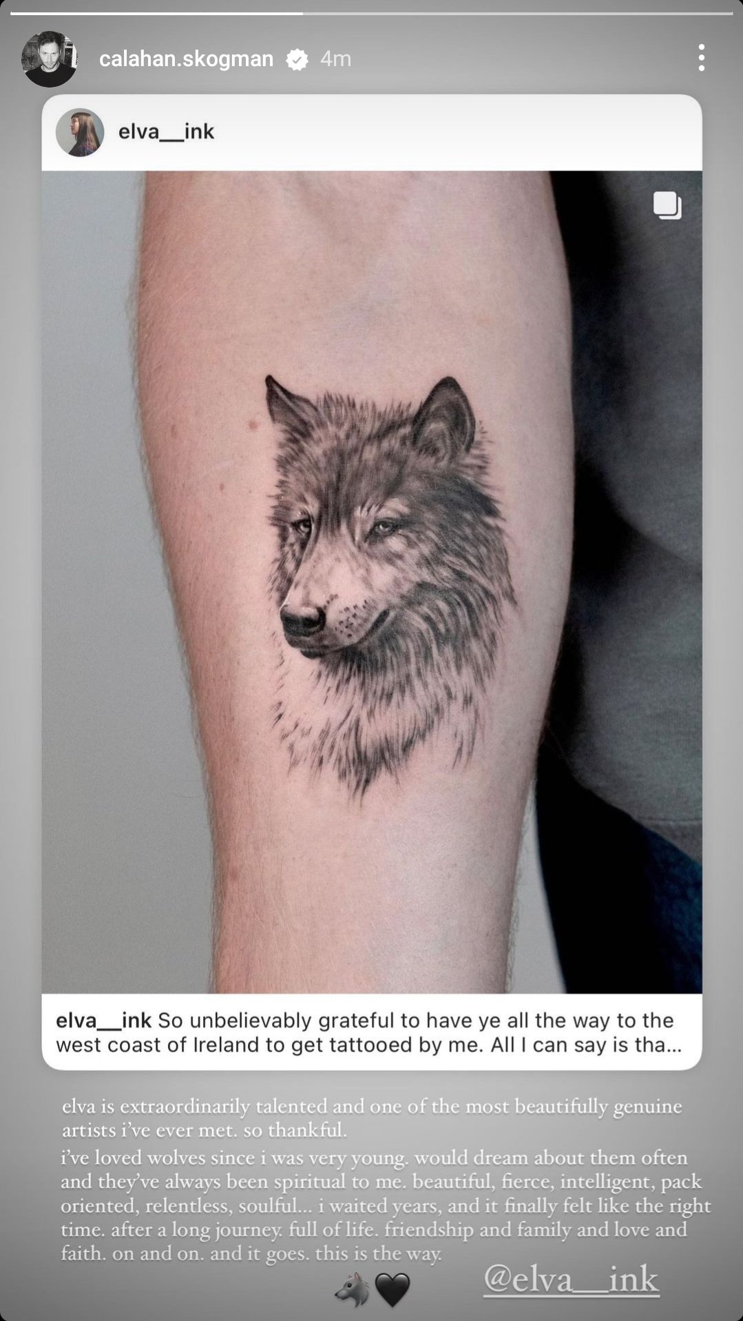 Small Wolf Pack Tattoos