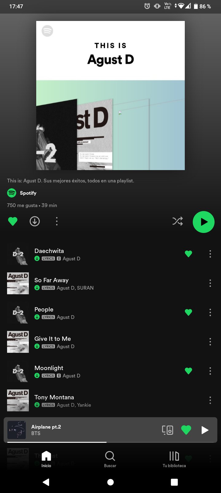 Eliza; 🇦🇷 on Twitter: "AYUDAAAAAAA TENEMOS PLAYLIST OFICIAL DE AGUST D 😭🔥 VAMAAA https://t.co ...