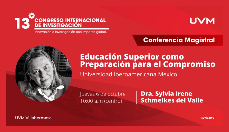 UVM on Twitter: "¡Linces! Mañana es el comienzo del evento más esperado del año, el 13° Congreso ...