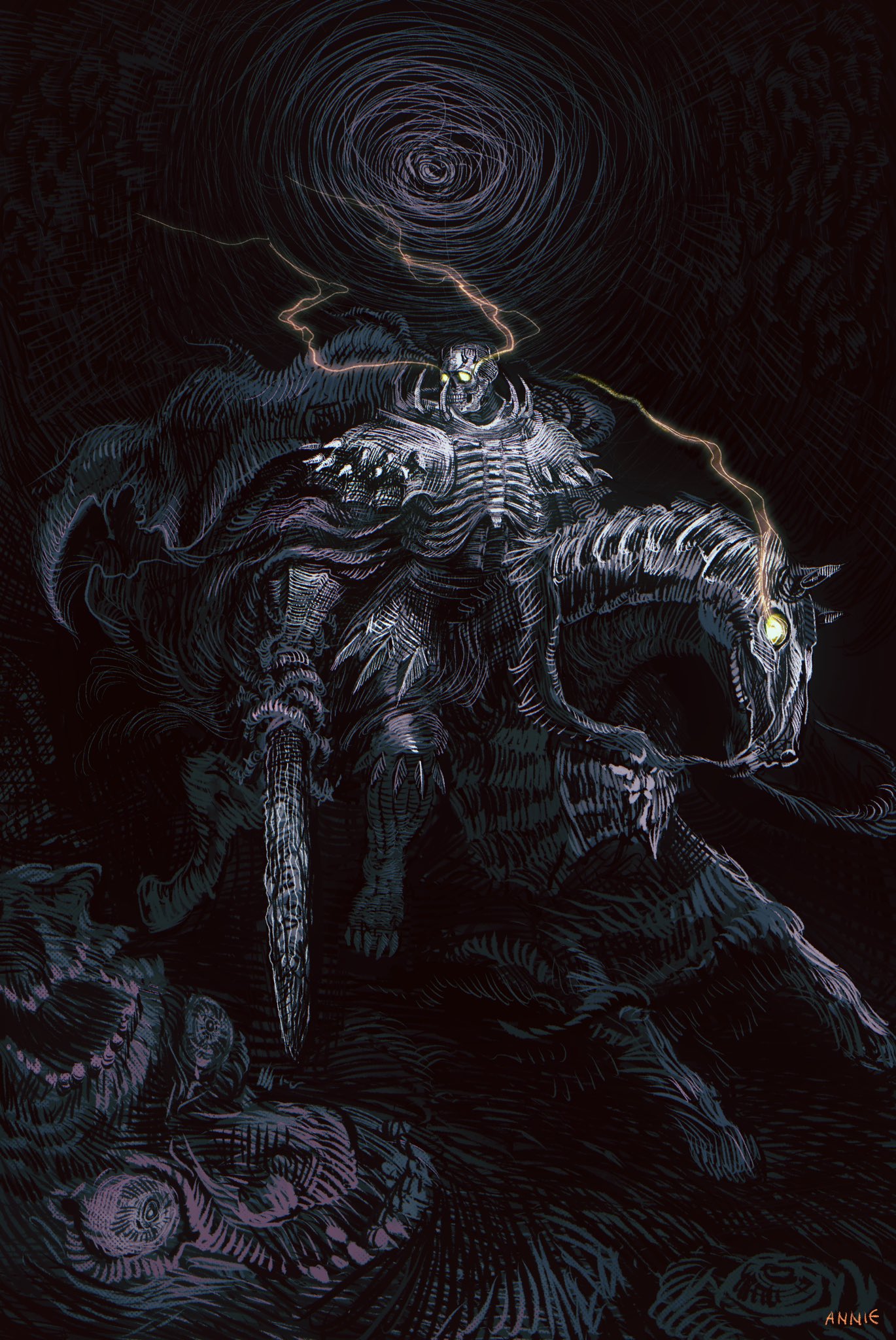 Skull Knight Wallpaper