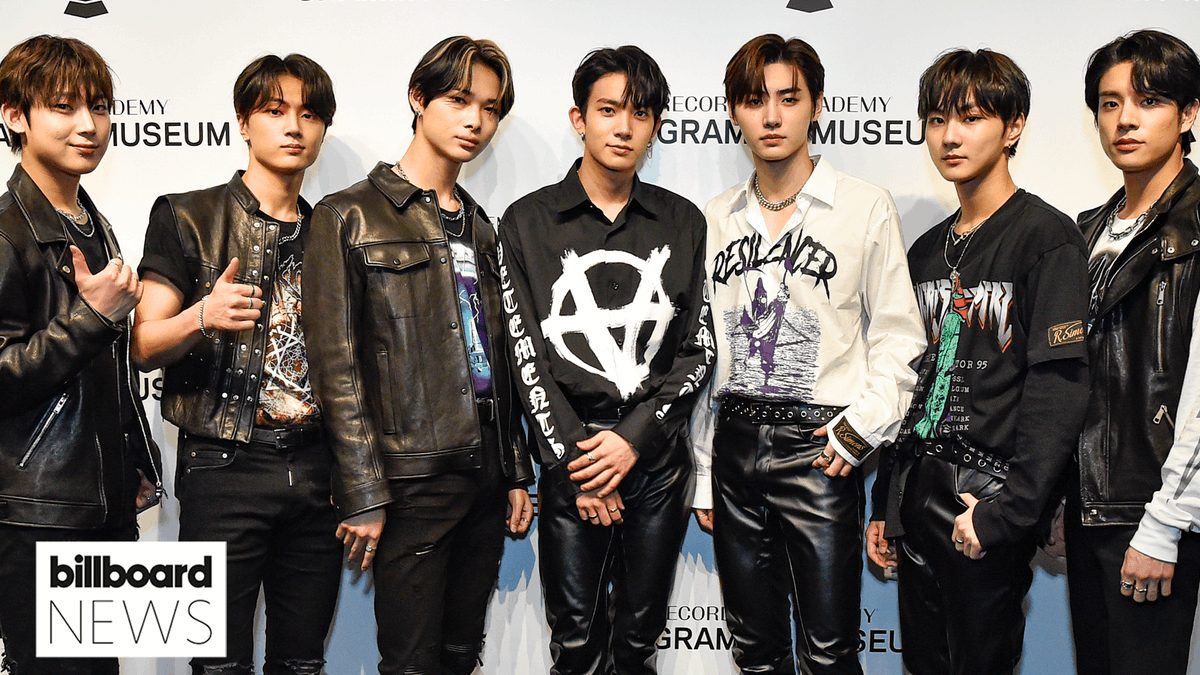 Watch #ENHYPEN invite Billboard backstage and performs and answers a ...