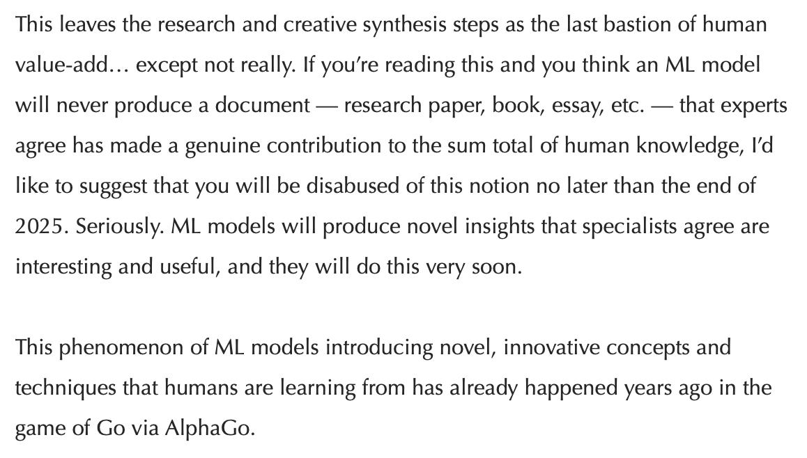 Alright well I guess I gotta rewrite my draft for my big "AI content ...