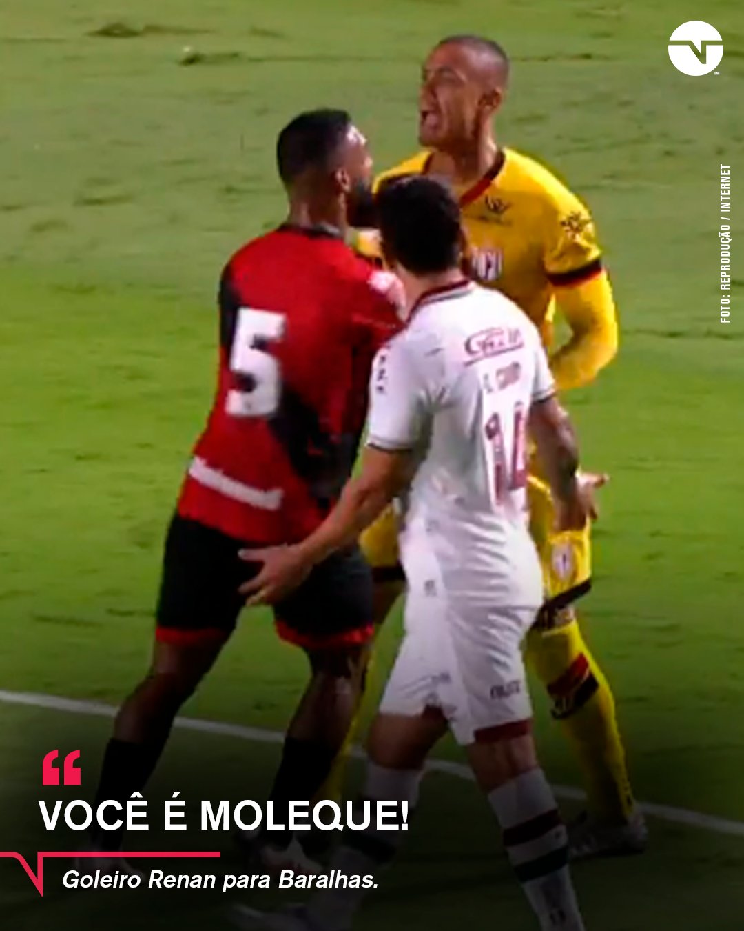 Tnt Sports Brasil On Twitter Eita 😳 Teve Treta Entre O Goleiro Renan