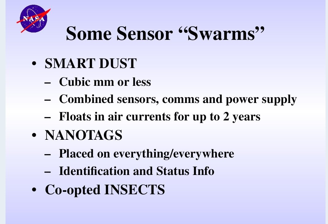 Smart Dust Micro Dust Weaponry "A Wholly "New" class of Weaponry which ...