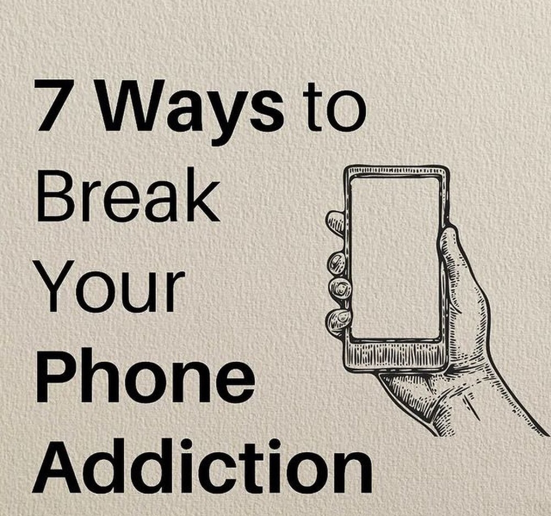 7 WAYS TO BREAK YOUR PHONE ADDICTION: - Thread from Ninja Wisdom | Self ...