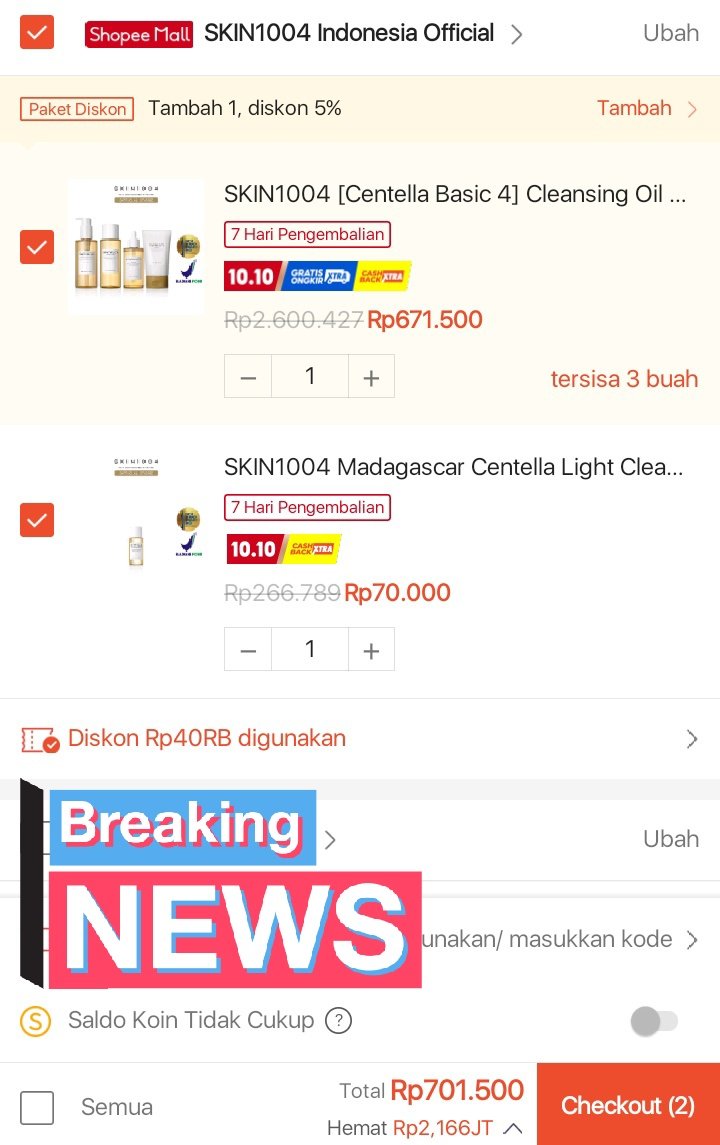 Sherly P on Twitter: "TBL TBL TBL \⁠(⁠°⁠o⁠°⁠)⁠／ kapan lagi produk-produknya @SKIN1004_id diskon ...