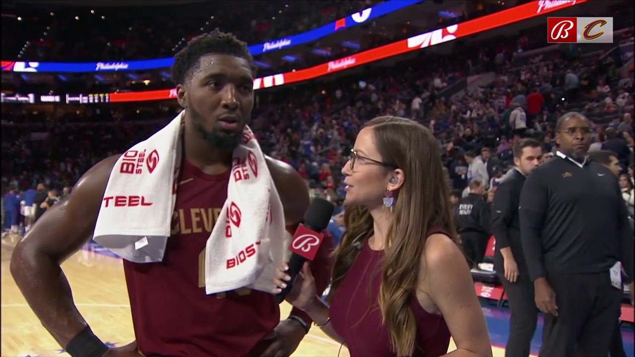 Bally Sports Cleveland on Twitter: "How was @spidadmitchell feeling in his first action with his ...