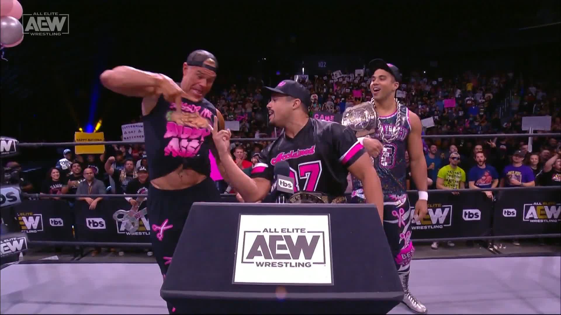 All Elite Wrestling on Twitter: "Your #AEW World Tag Team Champions #TheAcclaimed are here to ...