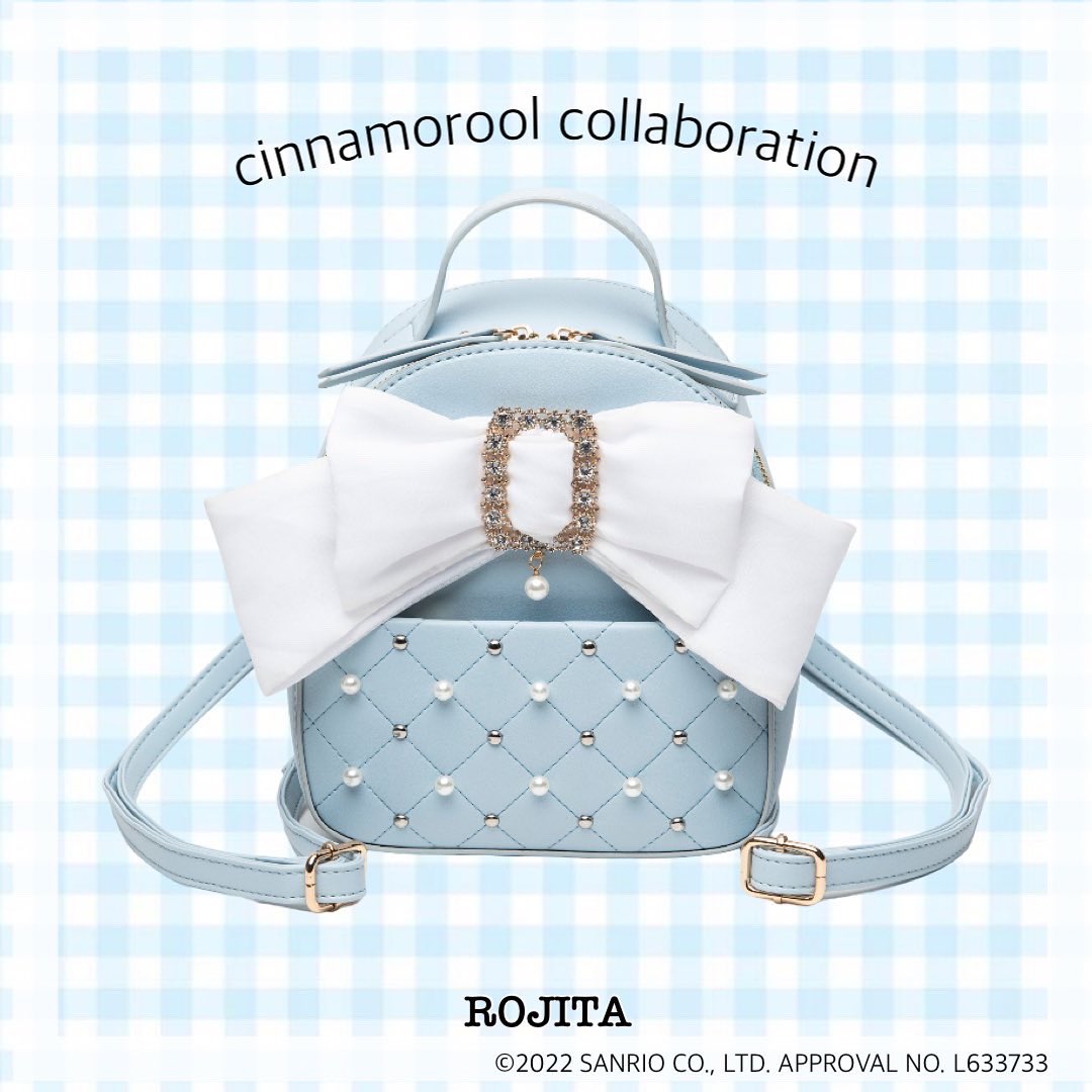 ROJITA on Twitter: "【cinnamorool collaboration】 cinnamorool×ROJITA シナモロールデビュー20周年を記念して、コラボレーション ...