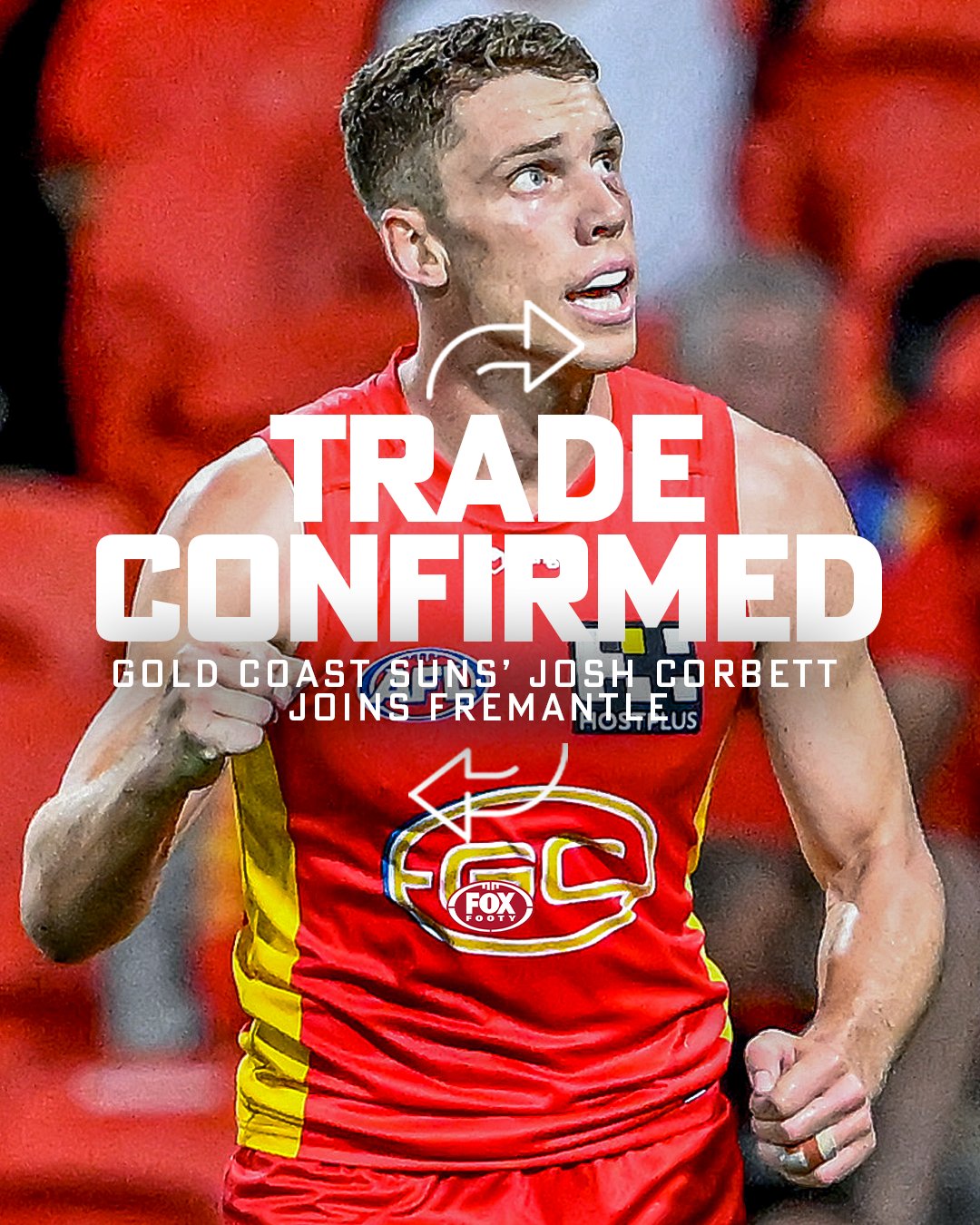 Fox Footy on Twitter: "🚨 DONE DEAL! 🚨 Josh Corbett joins the Dockers. Live #AFLTrade chat and ...
