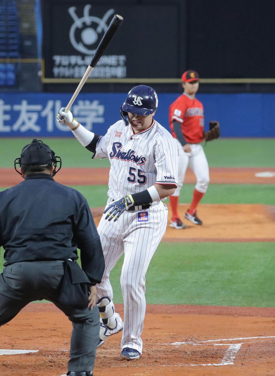 スポーツ報知 プロ野球取材班 On Twitter 【 ヤクルト 】練習試合東芝戦速報 1回、 村上宗隆 は吉村貢司郎の変化球に空振り三振