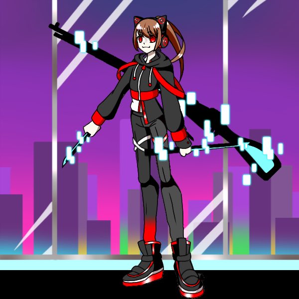 yk🐈‍⬛弓良家支援者 on Twitter: "Picrewの「電脳都市バグクラッシュ部隊入隊ファンクション」でつくったよ！ https://t.co/ktrG8ie8Wh #Picrew ...