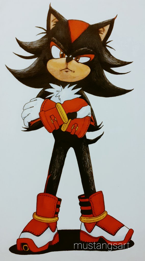 「throwback to when I drew Shadow the Hedg」|Sara Thompson @ combat ♿ for ...