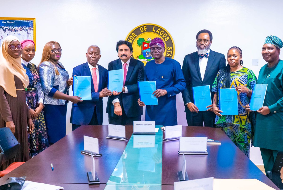 FLASH: Lagos State Government today signed a Memorandum of ...