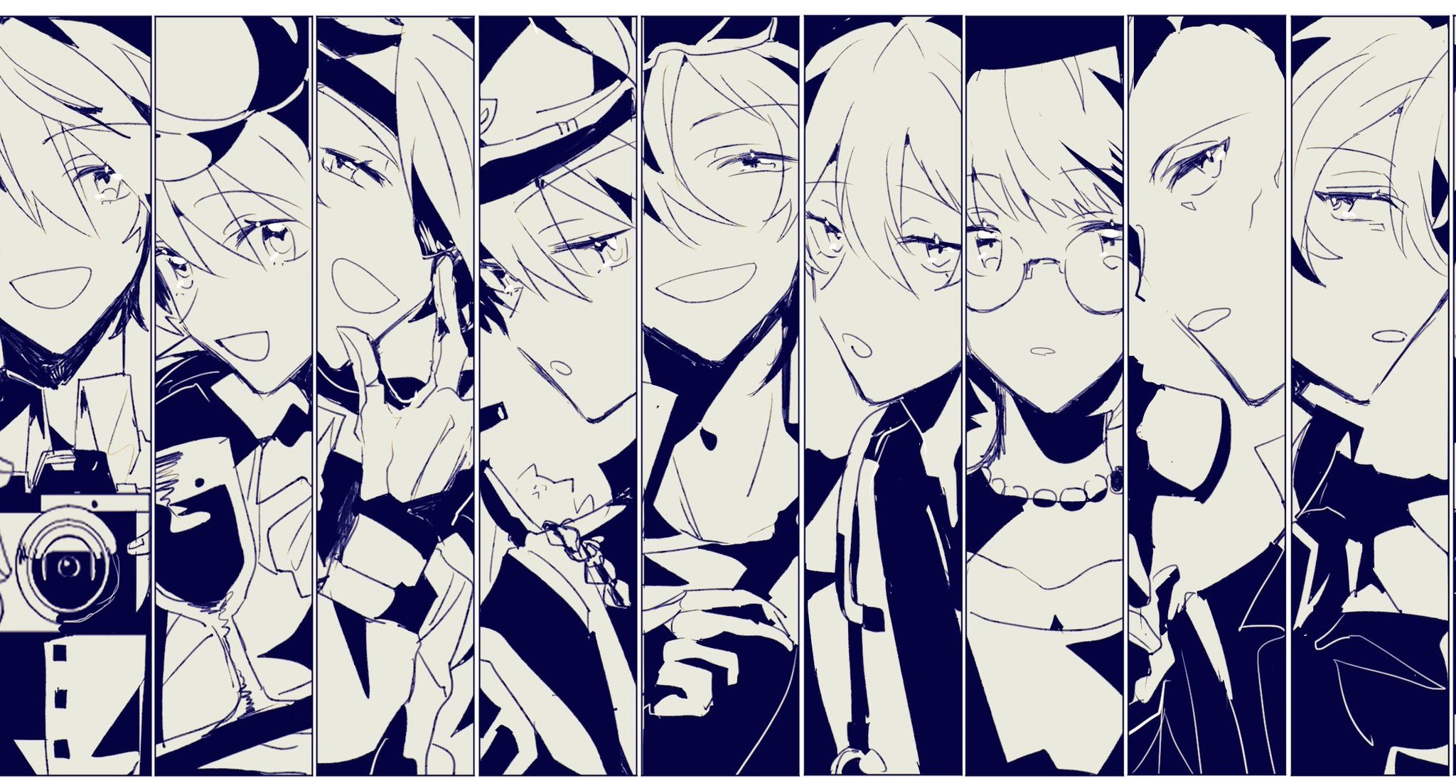 るいきゅう on Twitter: "少し前に遊び動画で作っていた、自陣とVOIDの公開NPCの絵 https://t.co/S9DYisD4Bh" / Twitter