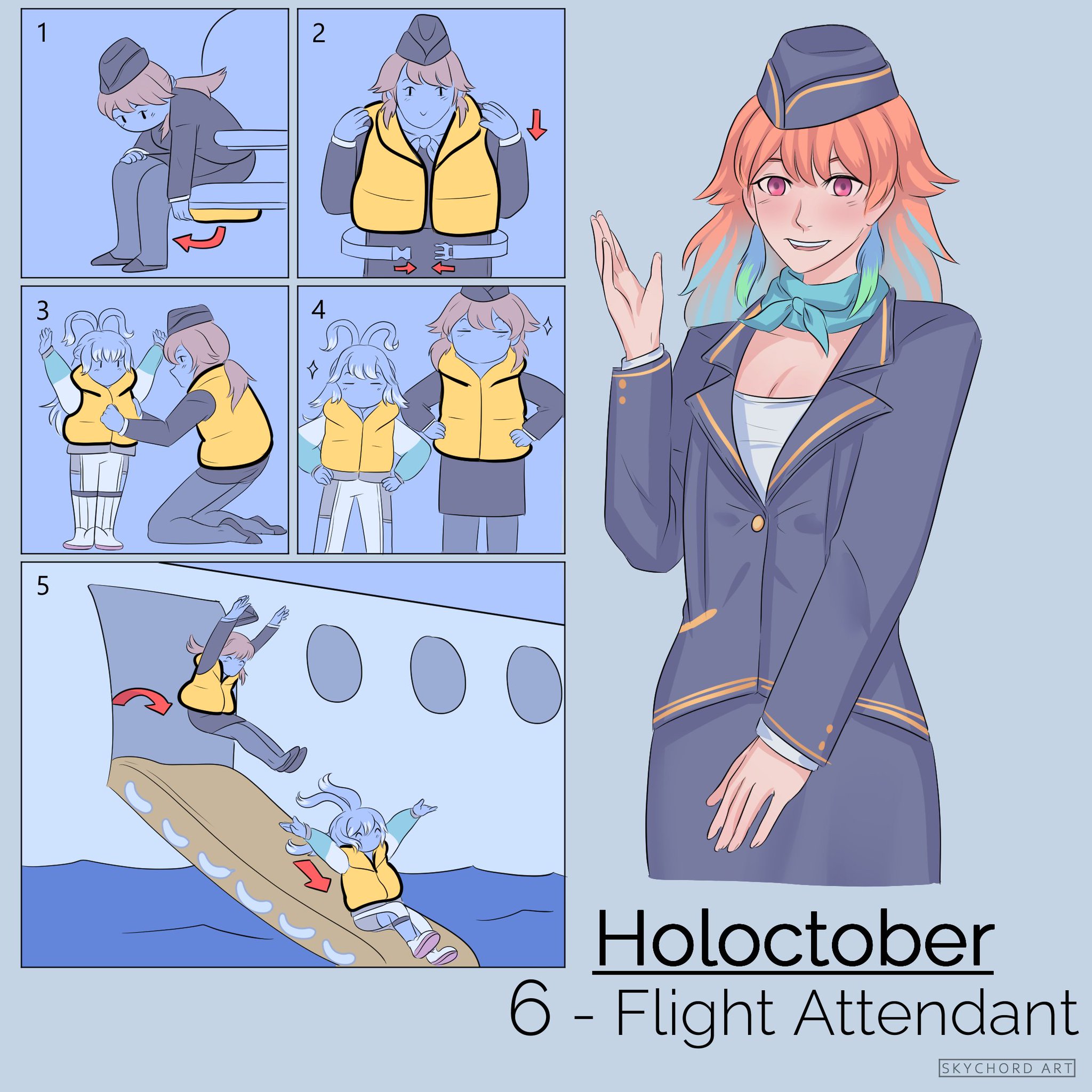 SkyChordArt on Twitter: "Thank you for flying with Takanashi Kiara! #artsofashes #AeruSeni # ...