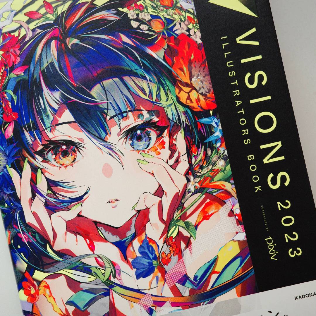 「I received VISIONS2023. Beautiful print」|Li Flagのイラスト