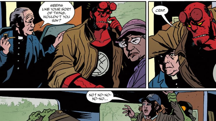 DreadCentral spotlights HELLBOY IN LOVE and LEONIDE THE VA」Mike Mignolaの漫画