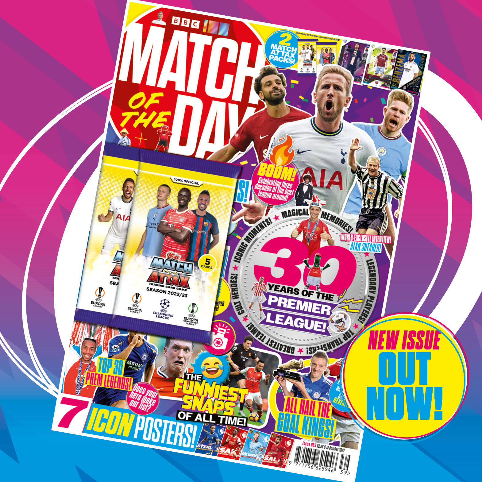 BBC Match of the Day mag on Twitter: "💜🥳 PREM SPECIAL! 🥳💜 In our new issue, we celebrate 30 ...