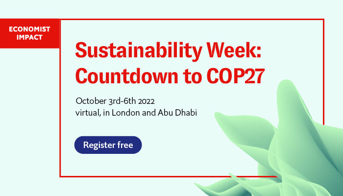 Arcadis on Twitter: "We're delighted to be Gold Sponsors of the Economist Impact Events’ 2nd ...