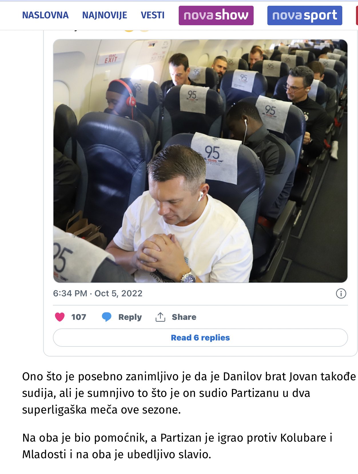 Željko Pantić on Twitter: "Dobro je da ovima sa portala Nova ništa nije sumnjivo oko suđenja za ...